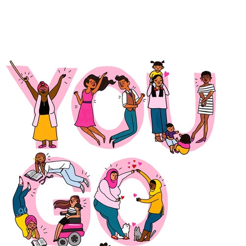 You Go Girl Digital Download | Etsy