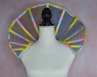 Embroidered Lace Elizabethan Collar | Etsy