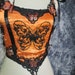 Embroidered Butterfly Corset - Etsy