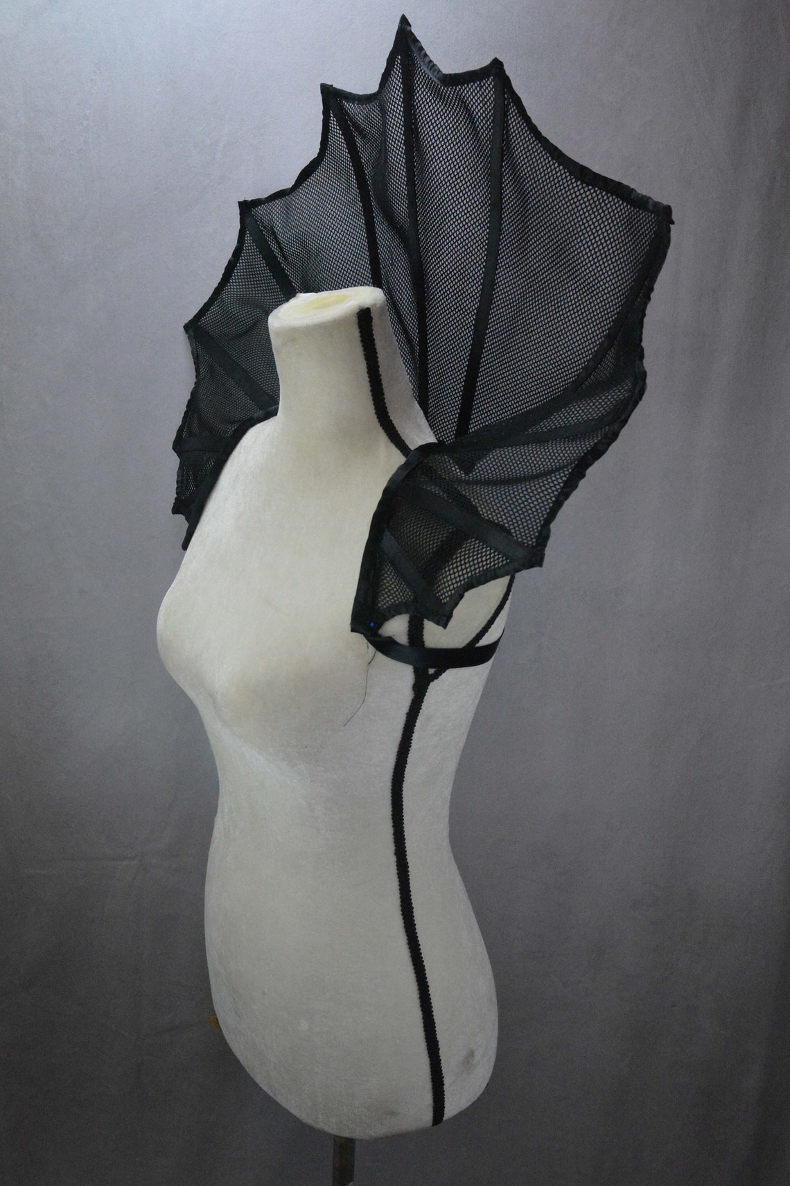 Mesh Spiked Elizabethan Collar | Etsy