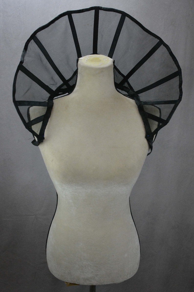 Short Round Organza Elizabethan Collar - Etsy