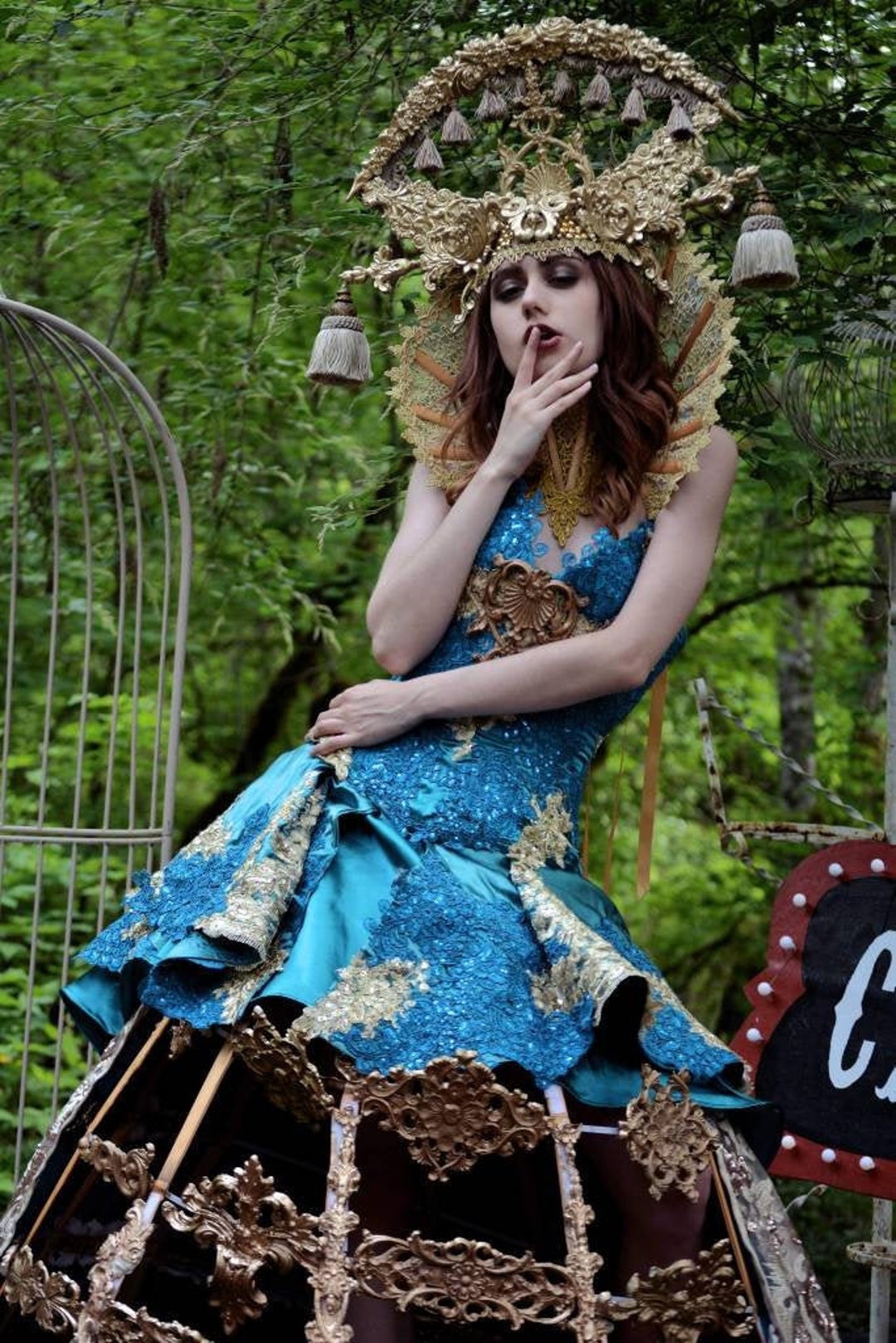 Embroidered Lace Elizabethan Collar - Etsy