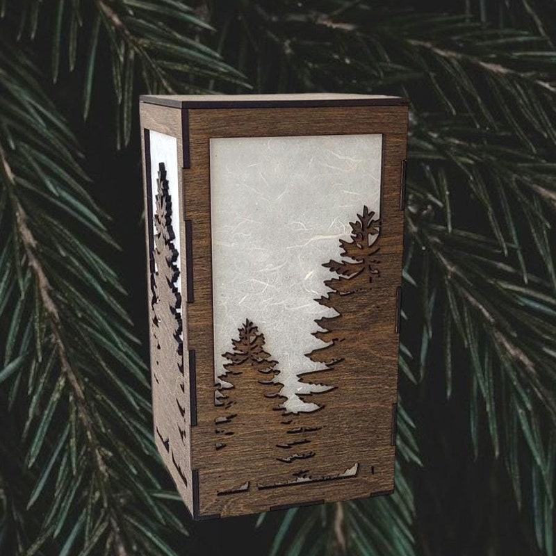 Forest Lantern - Etsy