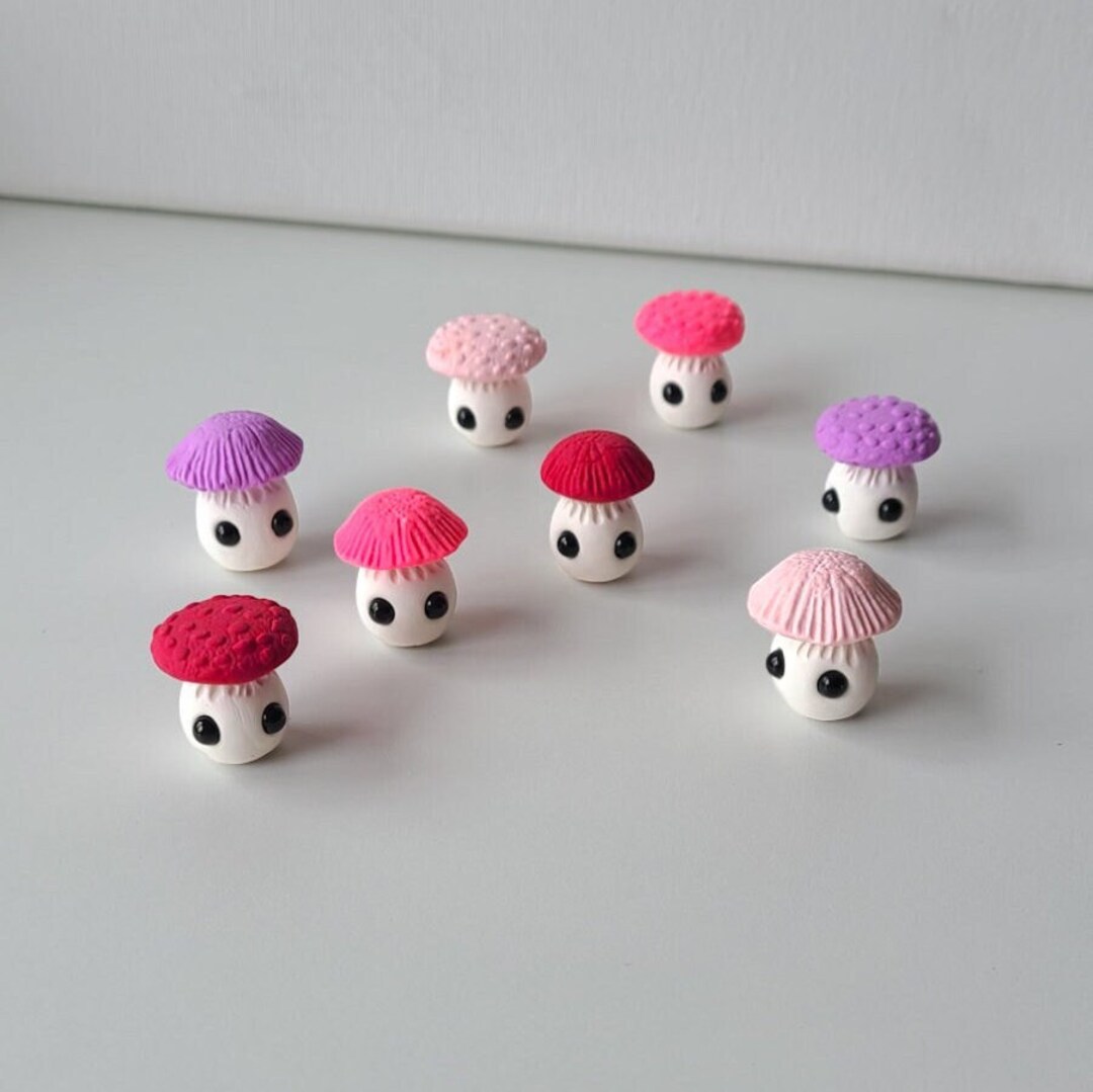 Mushroom Gift Mushroom Figurine Cottagecore Gifts for Her Cute Mushroom ...