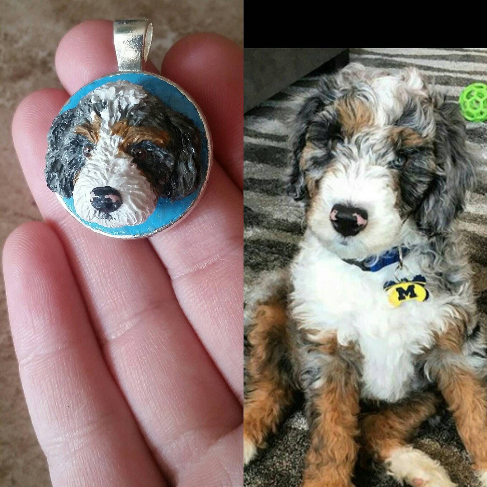 Custom Dog Necklace Personalized Dog Jewelry Custom Dog Key Chain ...