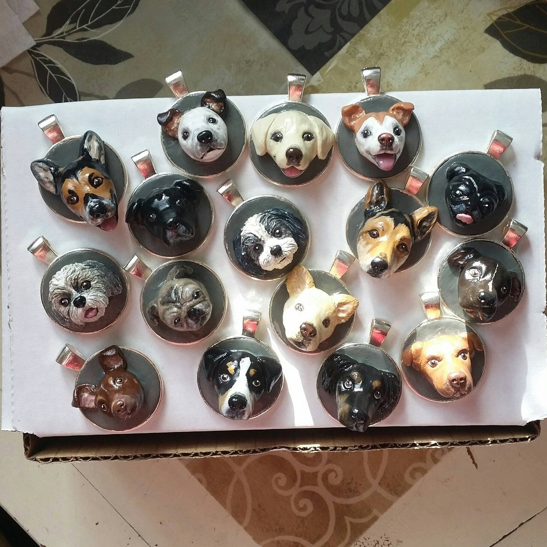 Custom Dog Necklace Personalized Dog Jewelry Custom Dog Key Chain ...