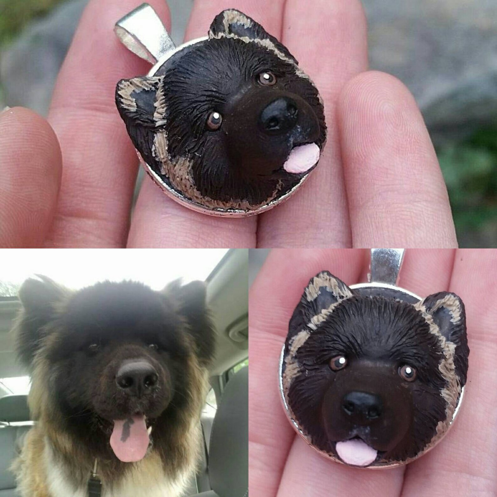 Custom Dog Necklace Personalized Dog Jewelry Custom Dog Key Chain ...