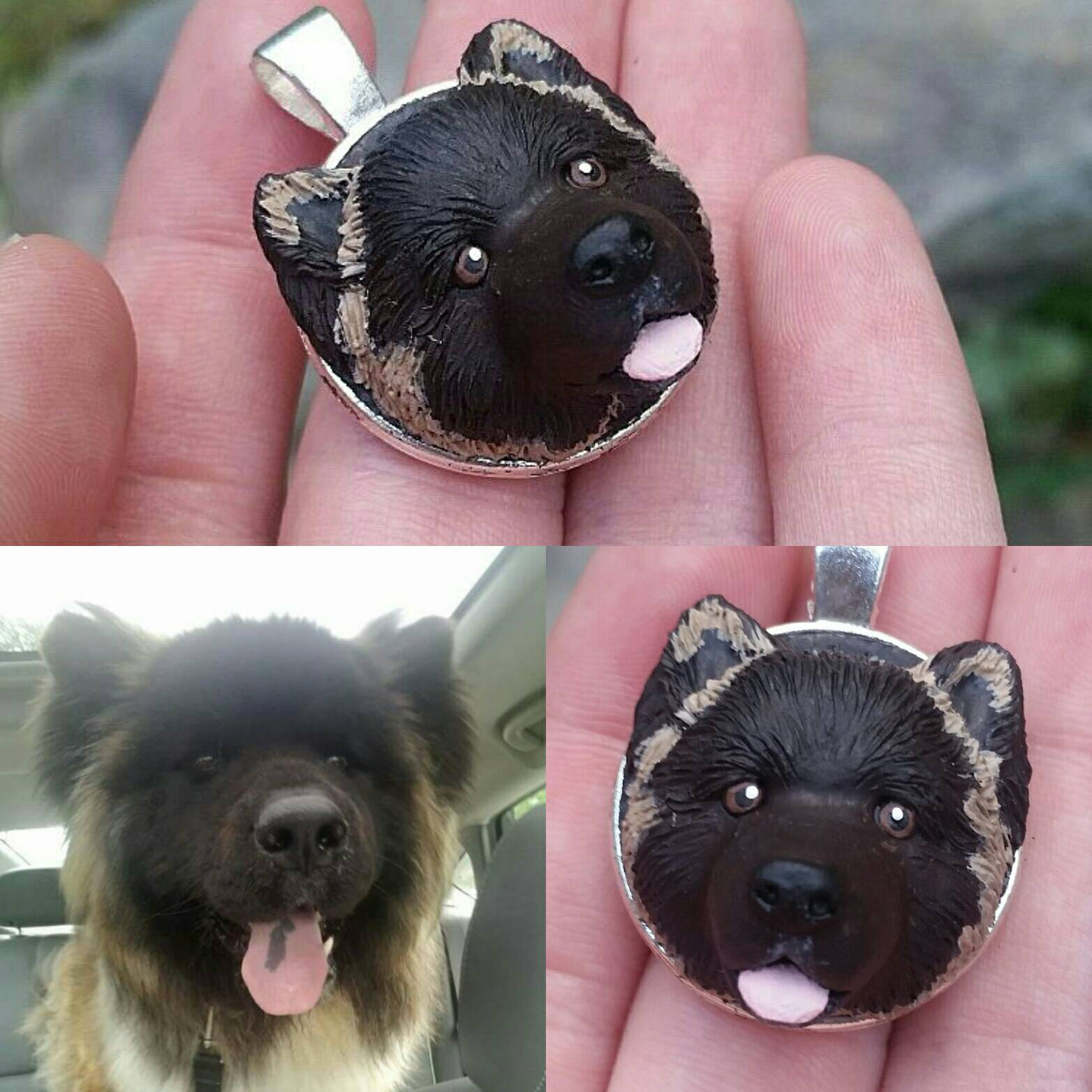 Custom Dog Necklace Personalized Dog Jewelry Custom Dog Key Chain ...