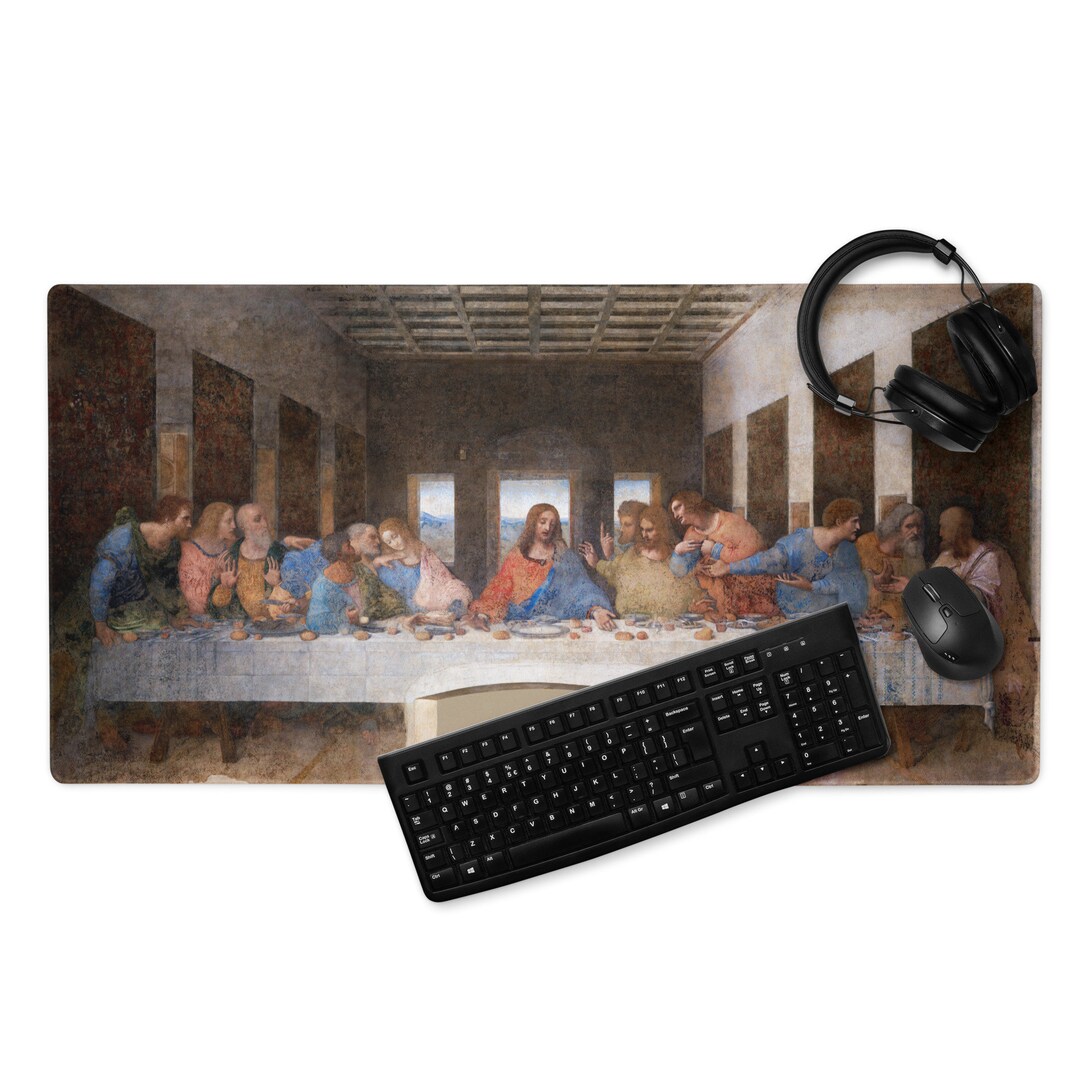 Limited Edition the Last Supper Leonardo Da Vinci Game Mouse Pad-custom ...