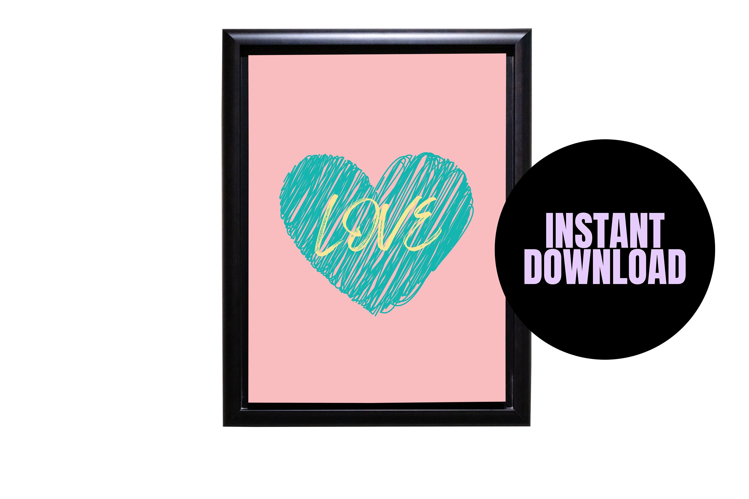 Valentines Day Art, Valentines Printable, Valentines Day Printable ...