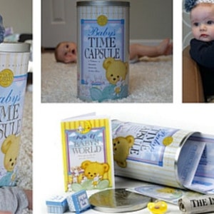 Baby Time Capsule Kit, Baby Shower Gift, Keepsake Box, Baby Memories ...