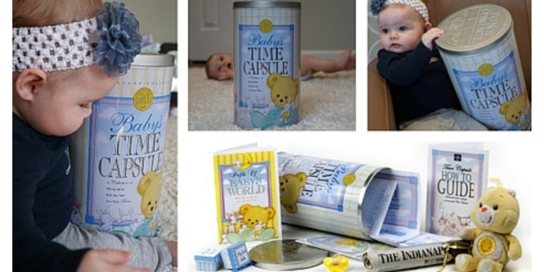Baby Time Capsule Kit, Baby Shower Gift, Keepsake Box, Baby Memories ...