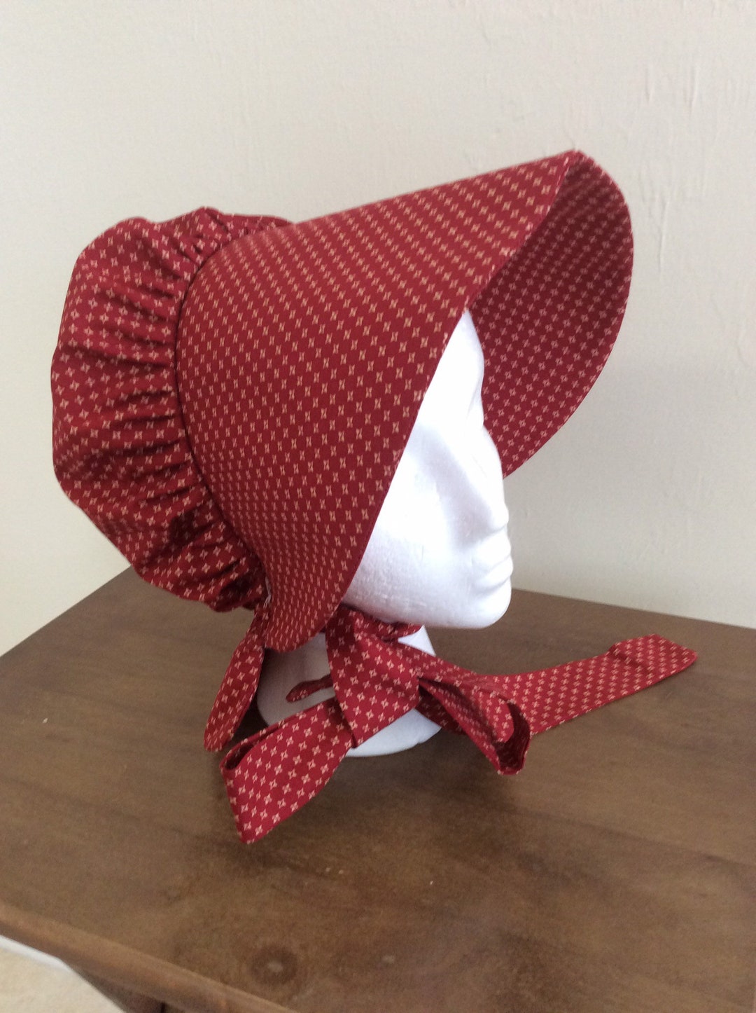 Pioneer Bonnet - Etsy