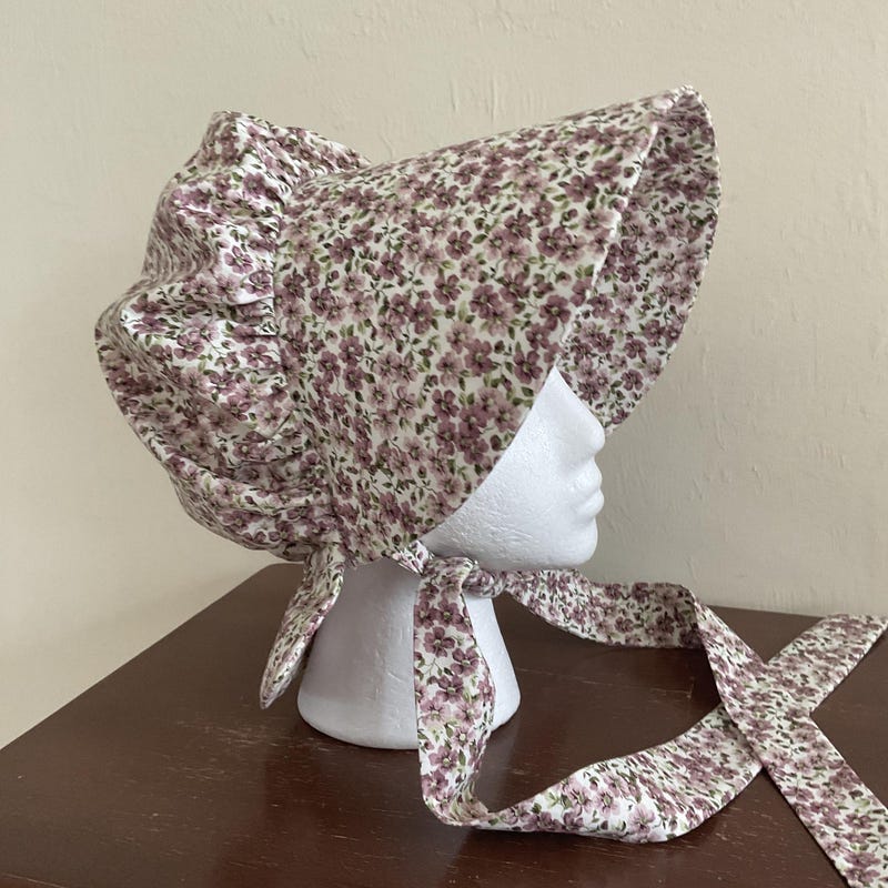 Pioneer Bonnet - Etsy