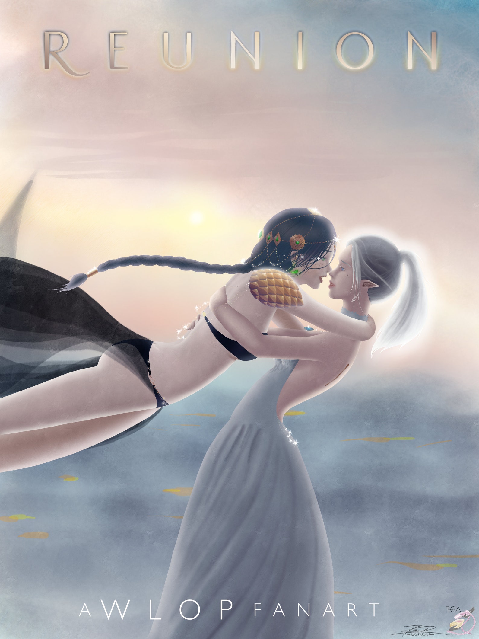 Reunion - a WLOP Fanart - Etsy