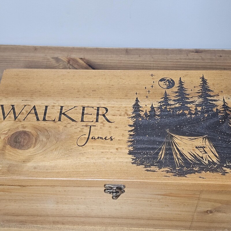 Personalized Eagle Scout Box - Etsy