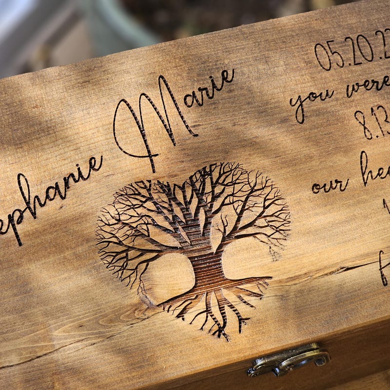 Memory Box for Adoption - Etsy