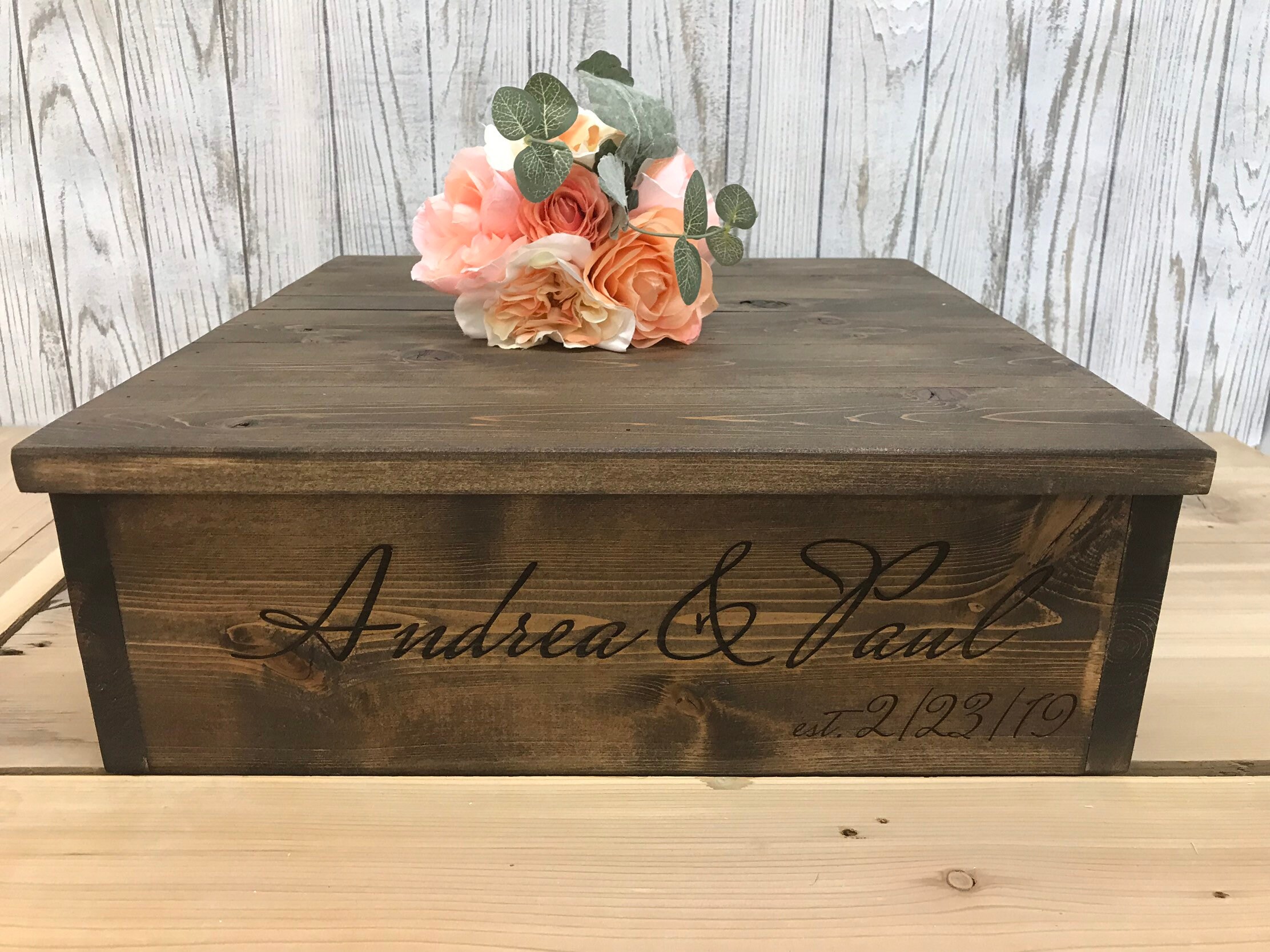 Larger Wood Custom Cake Stand Personalized Cake Stand Wooden | Etsy