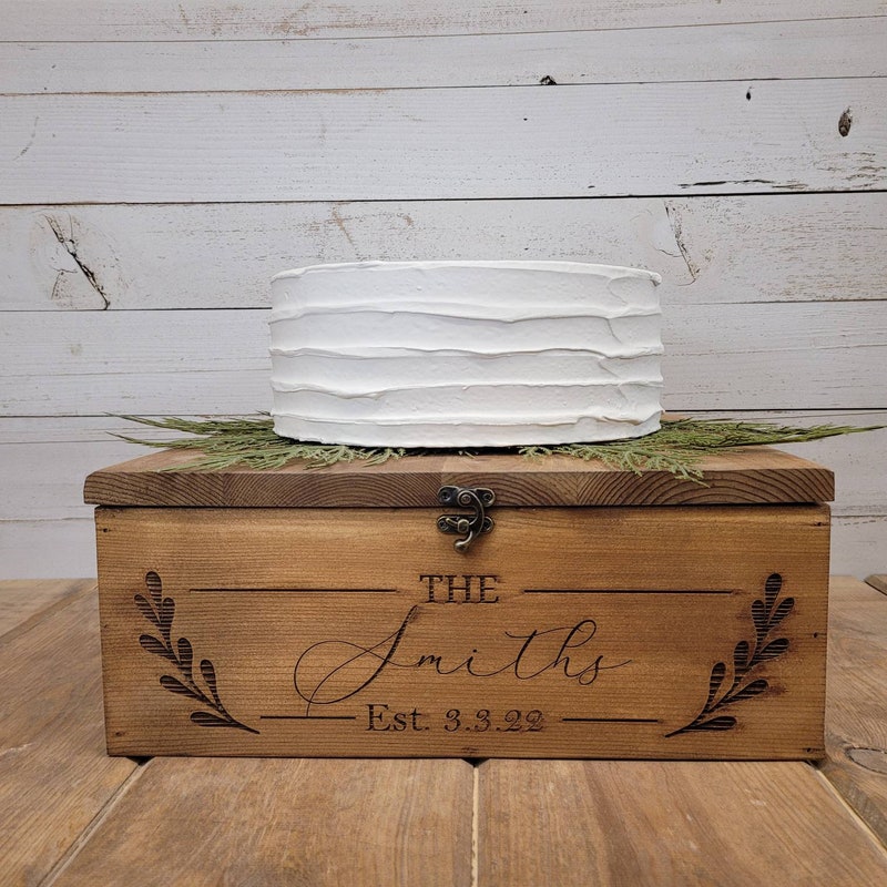 Wedding Cake Box Crystal - Etsy