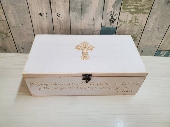 Bible Box Officiant Gift Personalized Wood Bible Box - Etsy