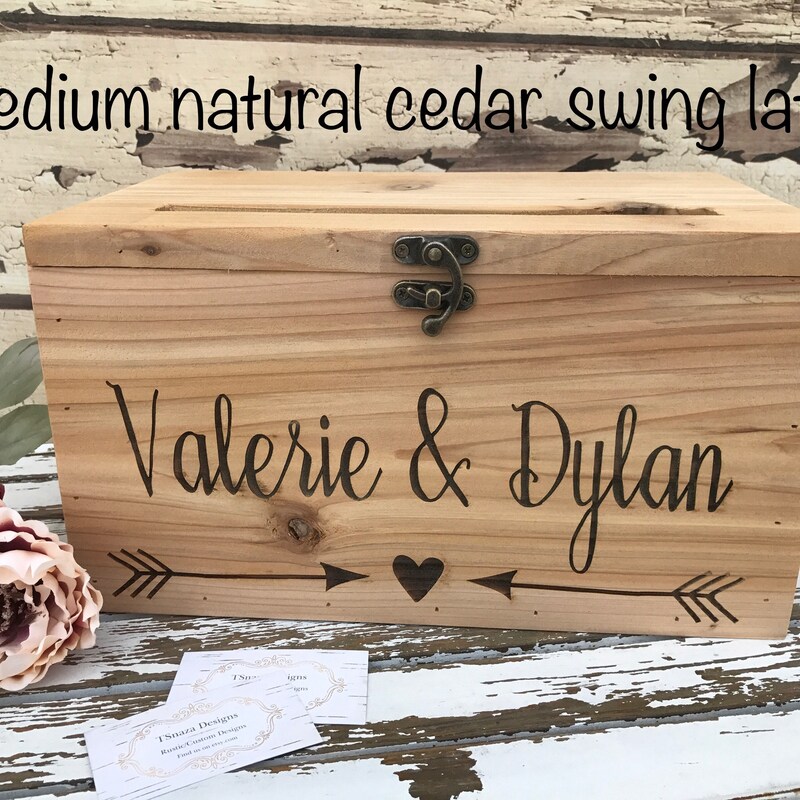 Wedding Card Box - Etsy