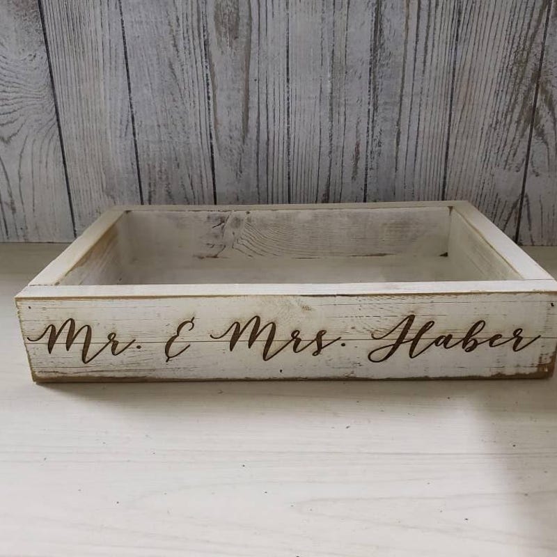Rustic Wedding Cookie Box - Etsy