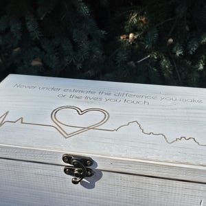 Health Care Gift Keepsake Box | Nurse Memory Box | Midwife Doctor ...