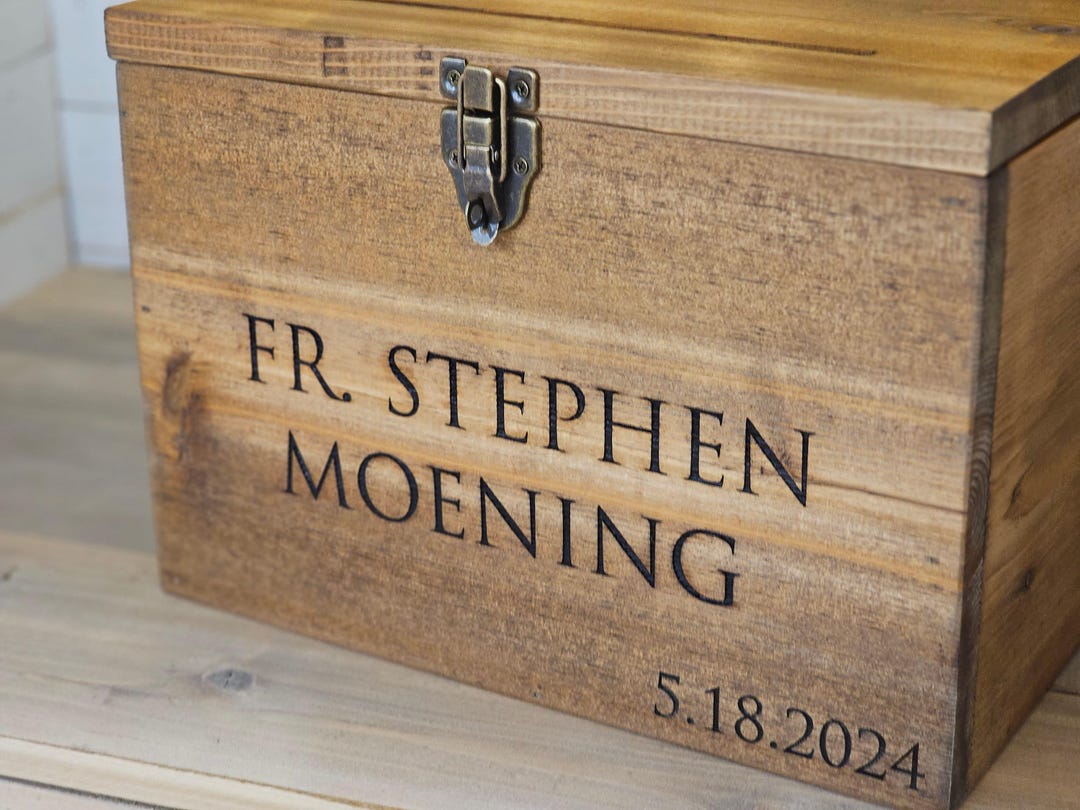 Keepsake Box Rustic Memory Box Mens Keepsakes Box Travel Mementos Box ...