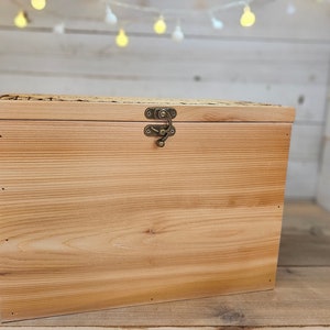 Large Rustic Keepsake Box Mens Personalized Keepsake Box Dads Travel ...