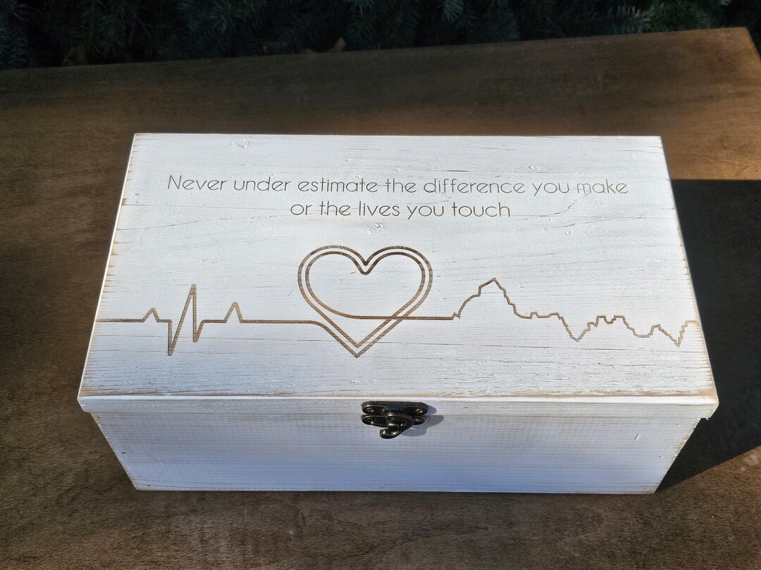 Health Care Gift Keepsake Box Nurse Memory Box - Etsy