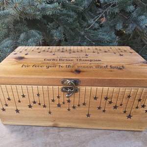 Time Capsule Keepsake Box for Newborn | Senior Gift | Personalized ...