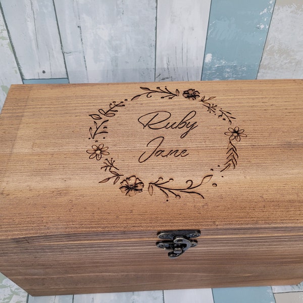 Rustic Wooden Box - Etsy