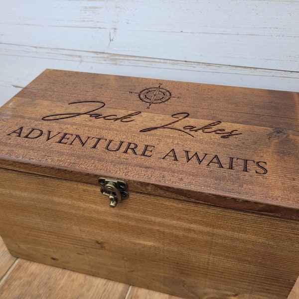 Rustic Keepsake Box - Etsy