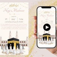 Umrah Party Invitation Digital Download Hajj Party Umrah Gifts Muslim ...