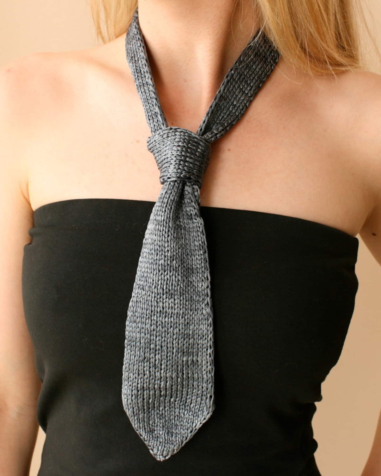 Carrie's Ties PDF KNITTING PATTERN - Etsy