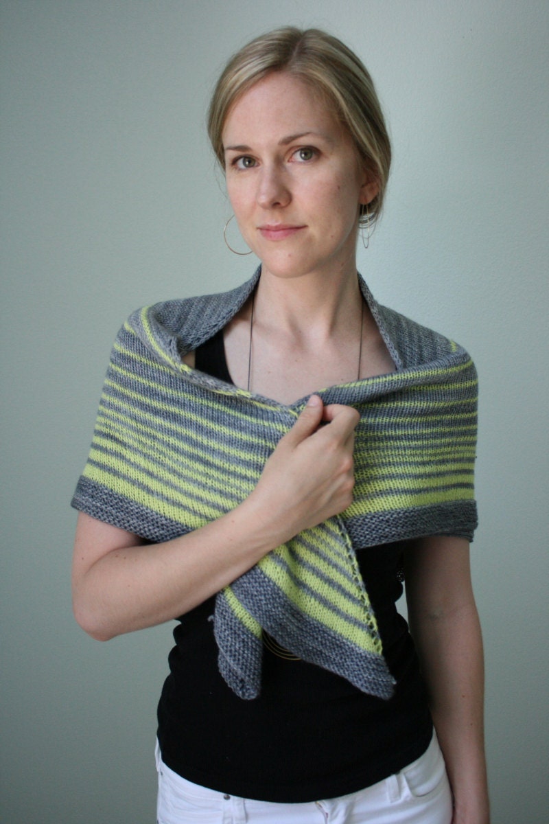 Shadow & Glow Shawl PDF KNITTING PATTERN - Etsy