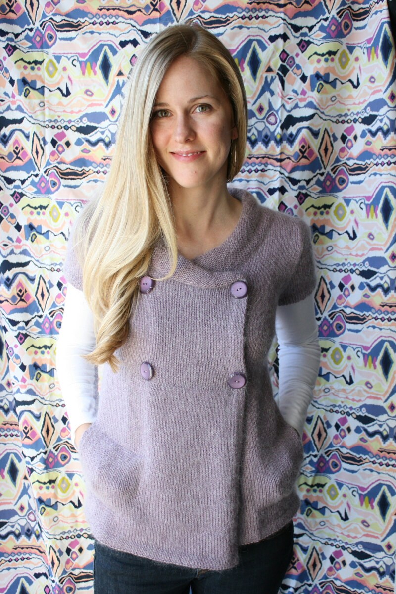 Koukla Cardigan PDF KNITTING PATTERN - Etsy