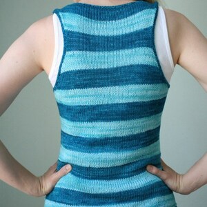 Aquae Tank PDF KNITTING PATTERN - Etsy