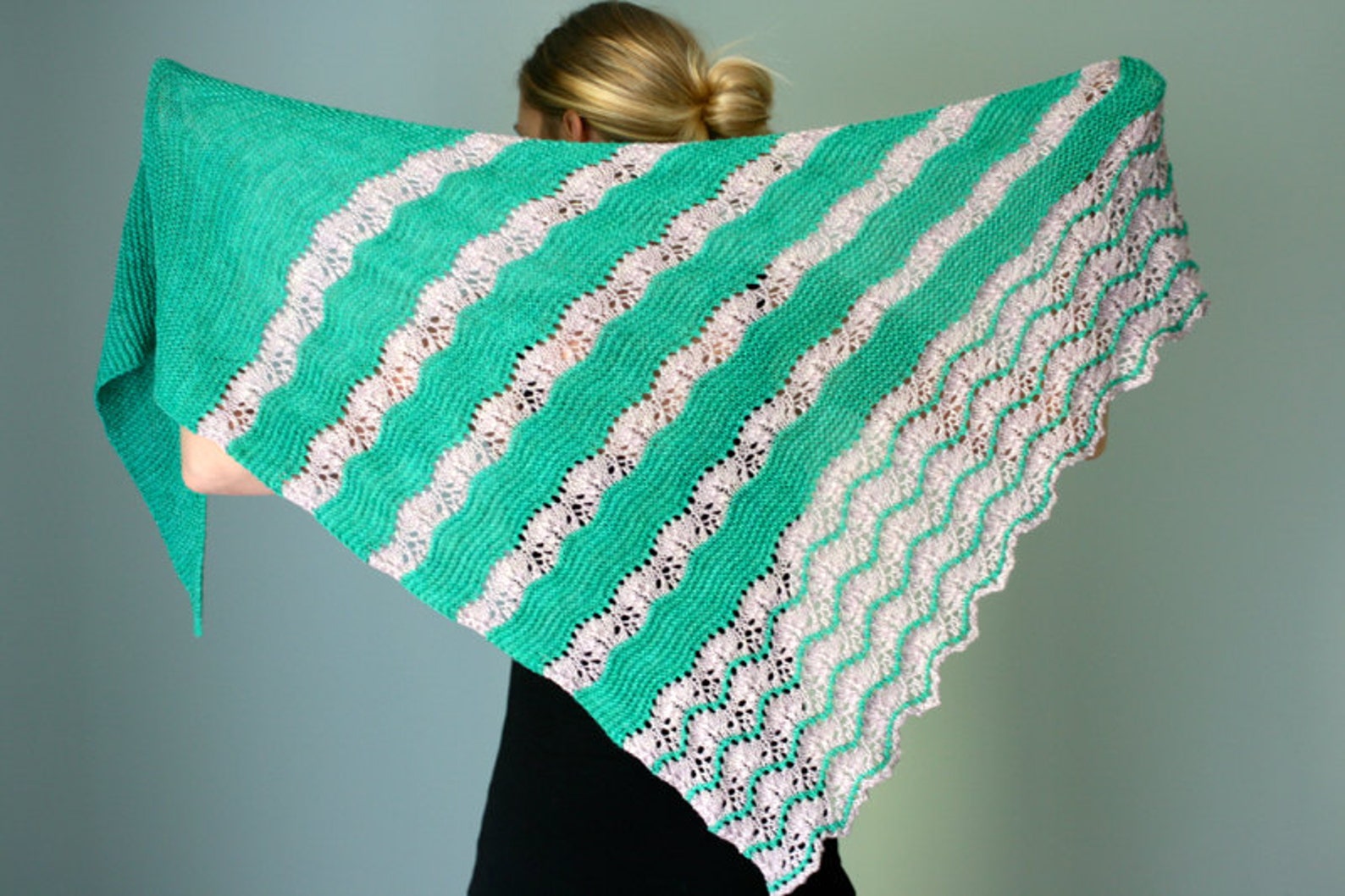 Pennae Shawl PDF KNITTING PATTERN - Etsy