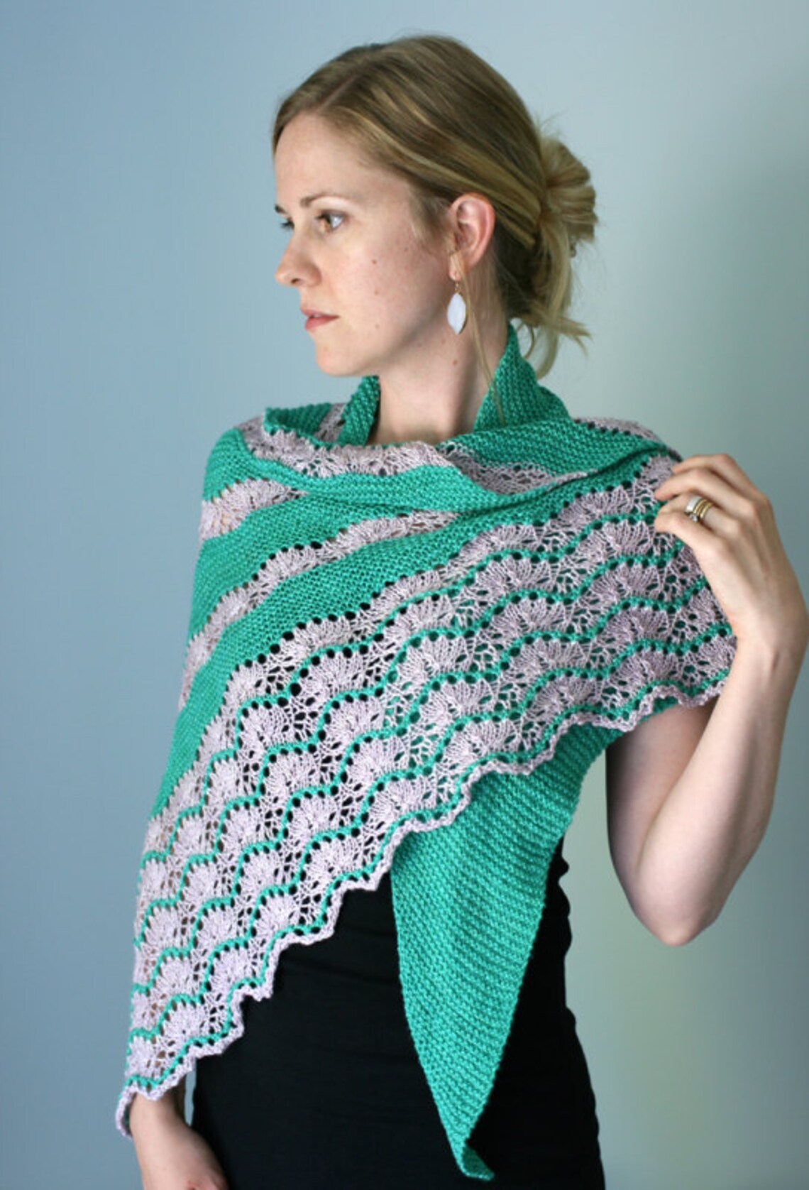 Pennae Shawl PDF KNITTING PATTERN - Etsy