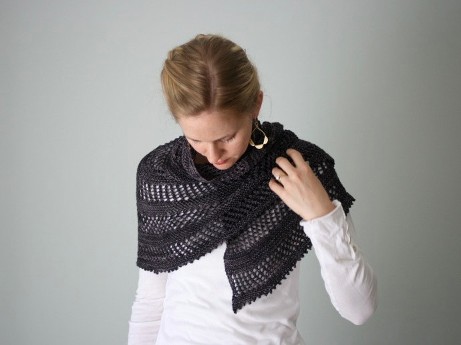 Rioja Shawlette PDF KNITTING PATTERN - Etsy