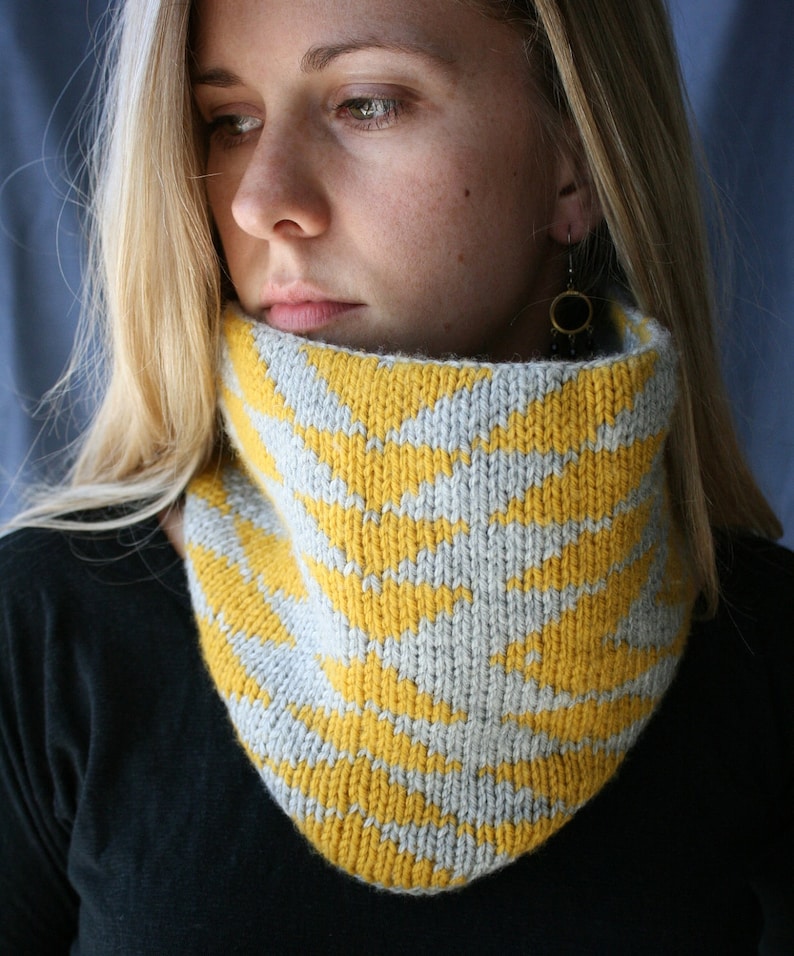 Arrows Cowl PDF KNITTING PATTERN - Etsy UK