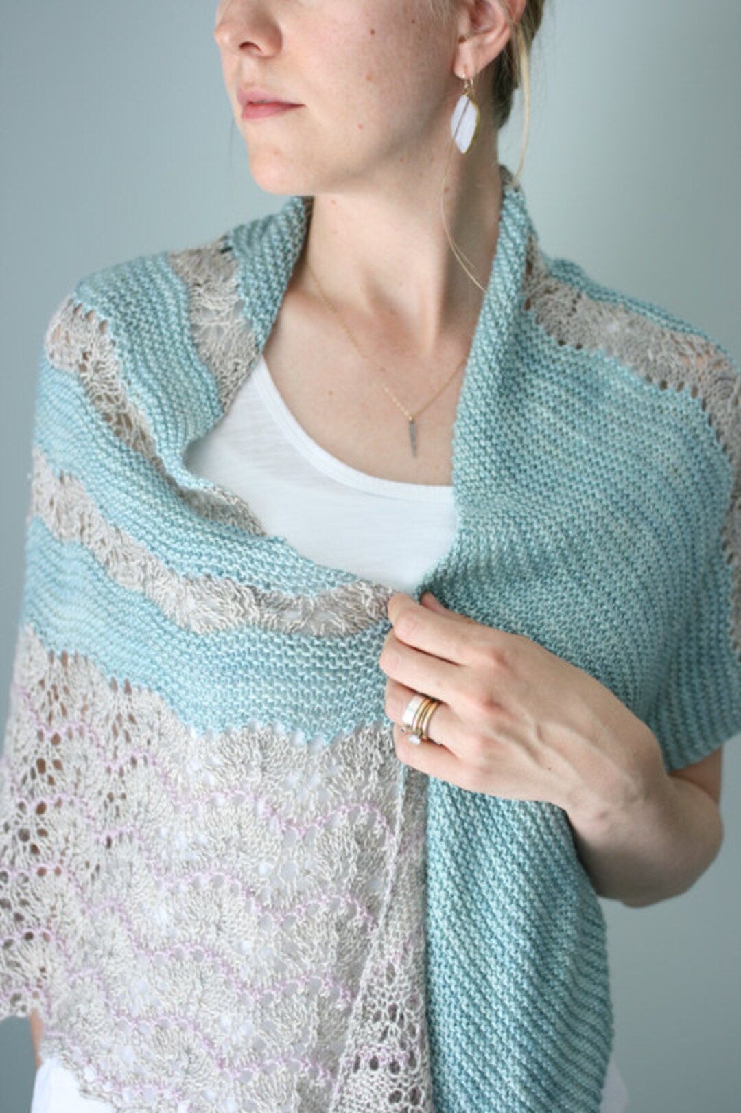 Pennae Shawl PDF KNITTING PATTERN - Etsy
