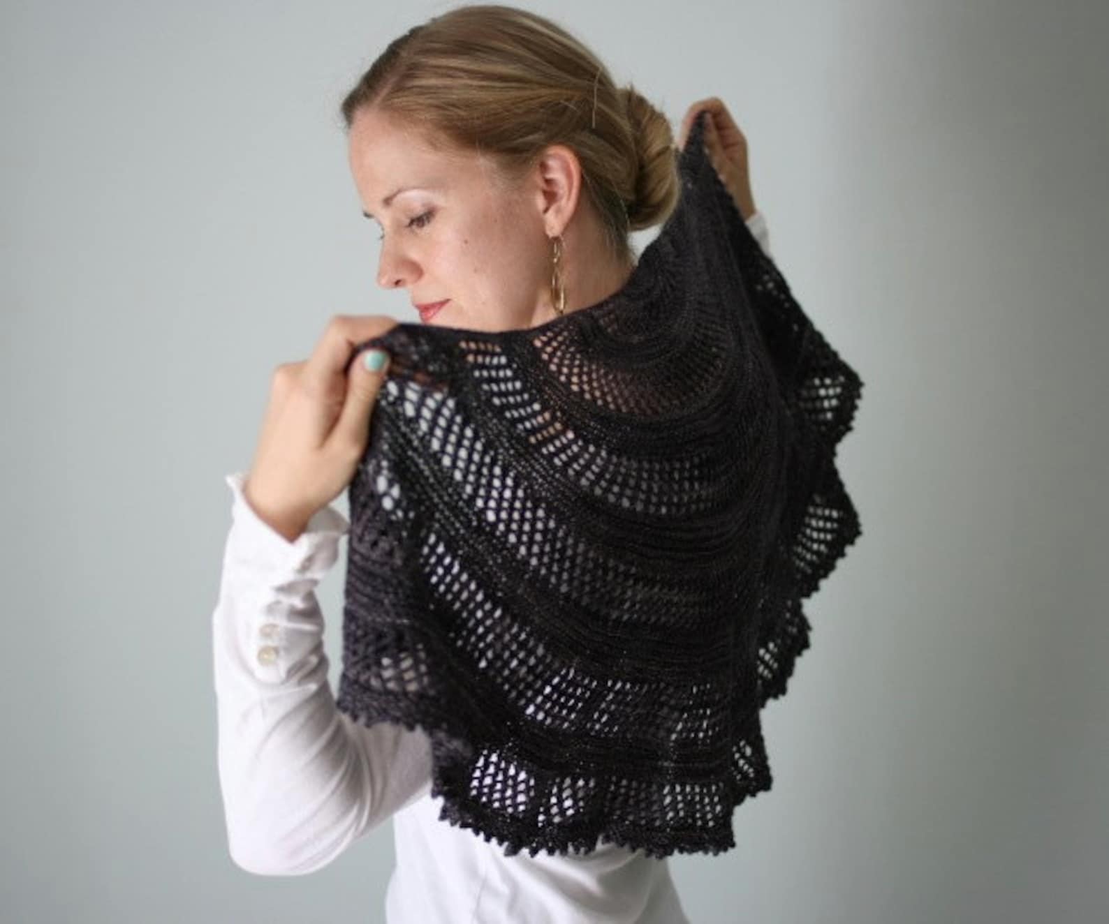 Rioja Shawlette PDF KNITTING PATTERN - Etsy
