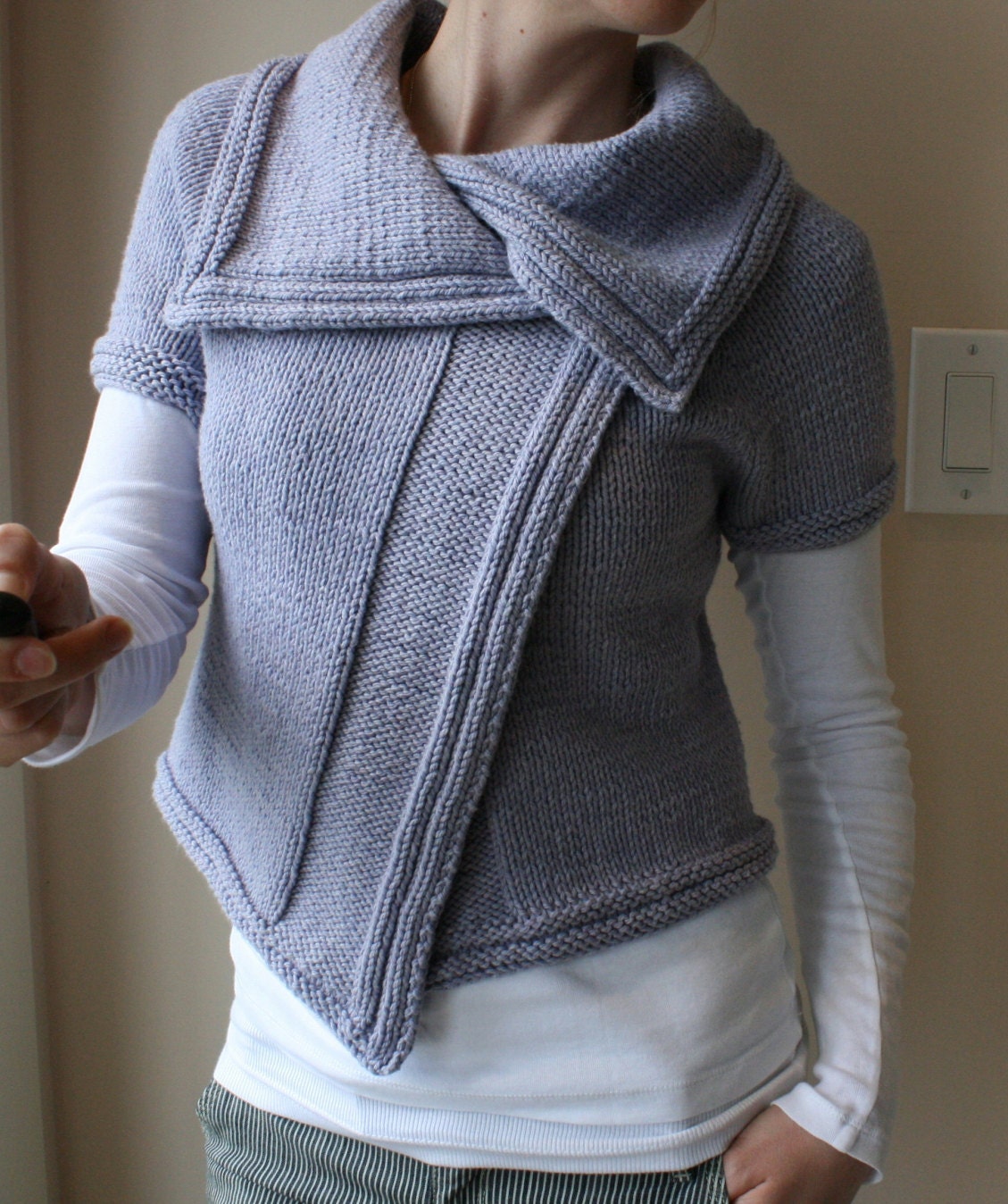 Lilas Cardigan PDF KNITTING PATTERN | Etsy