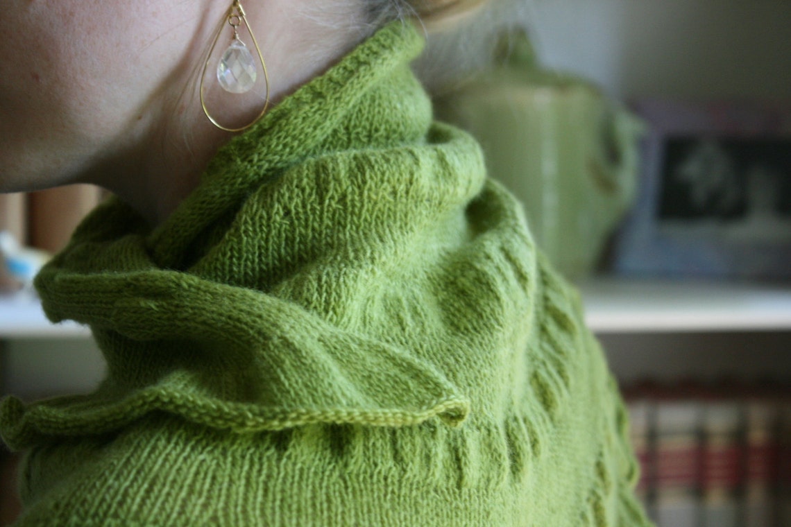 Citron Shawlette PDF KNITTING PATTERN - Etsy