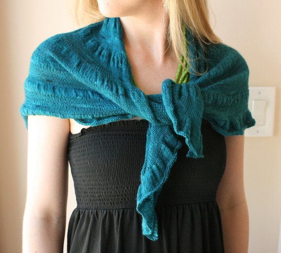Citron Shawlette PDF KNITTING PATTERN - Etsy