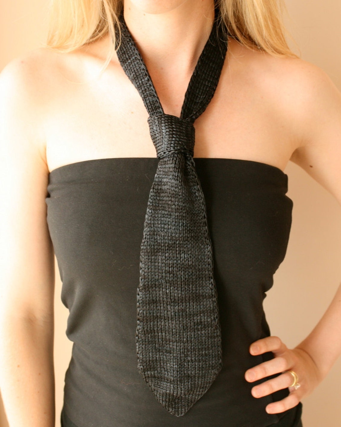 Carrie's Ties PDF KNITTING PATTERN - Etsy