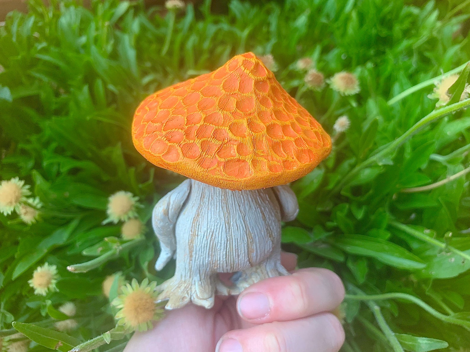 Mushroom Figurine Rudy Honey Cap Piltz Gnome - Etsy