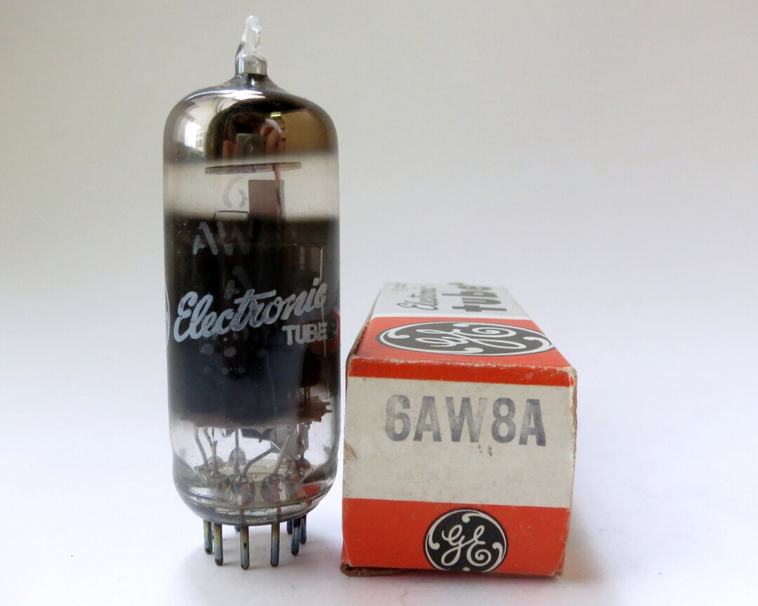 GE 6AW8A Vacuum Tube - Original Box - New Old Stock - General Electric ...